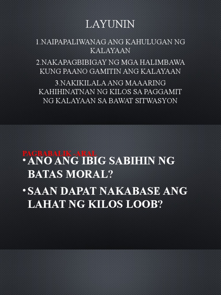 Cot Grade 7 PPT 2019 | PDF