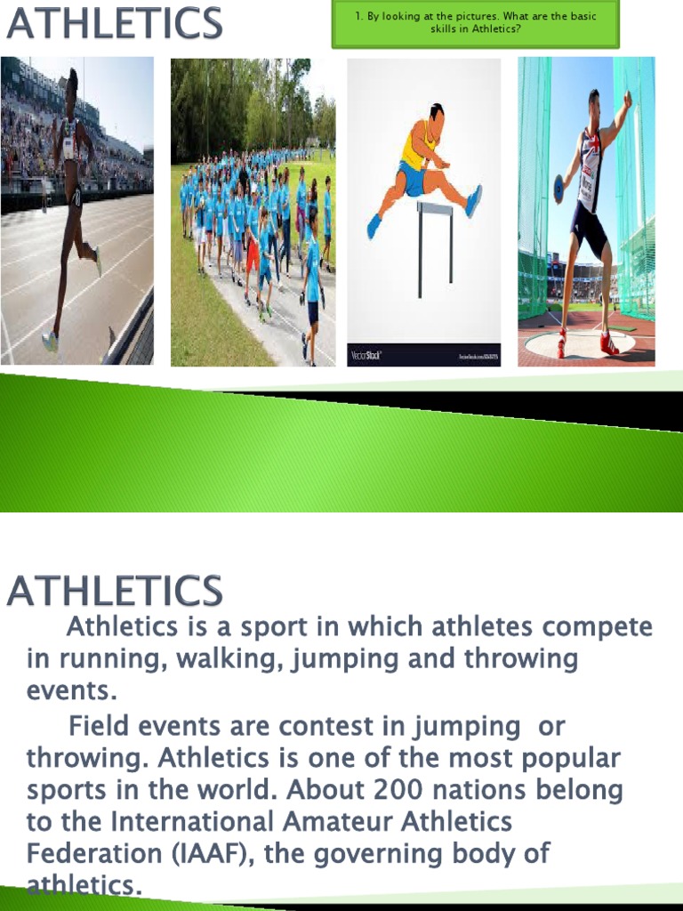 Athletics | PDF | Track And Field | Athletic Sports