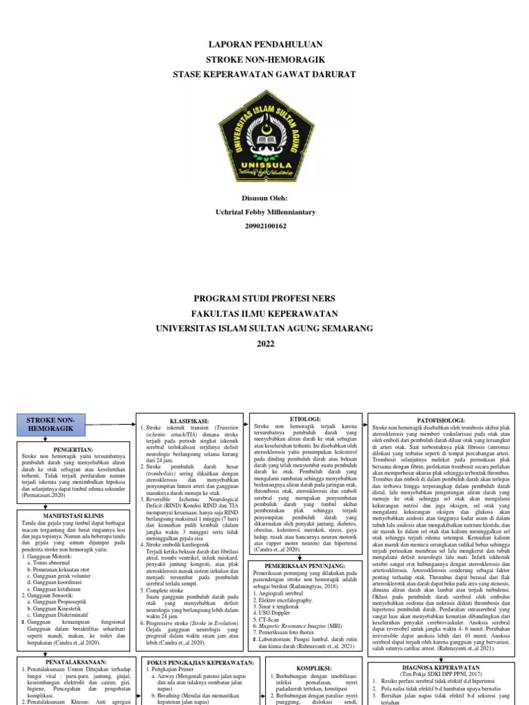 LP Icu - Stroke Non-Hemoragik | PDF