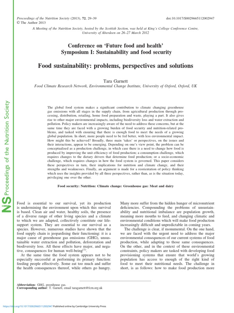 food-sustainability-problems-perspectives-and-solutions | PDF ...