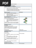 Biochemistry - Nucleic Acid Lesson Plan | PDF | Nucleotides | Nucleic Acids