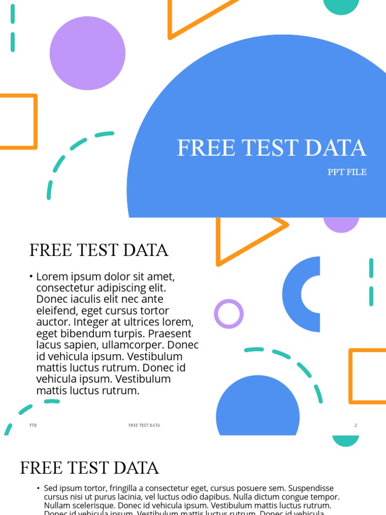Free Test Data 500KB | PDF | Computers