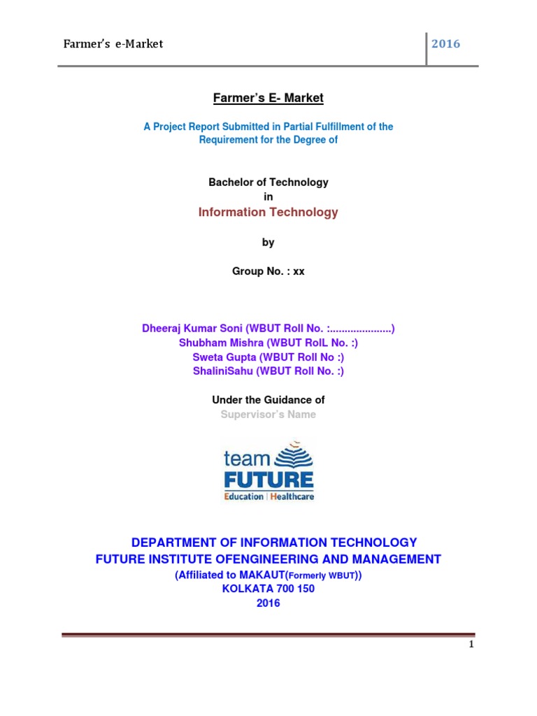 Online Farmer's Market Management System | PDF | Databases | Microsoft ...