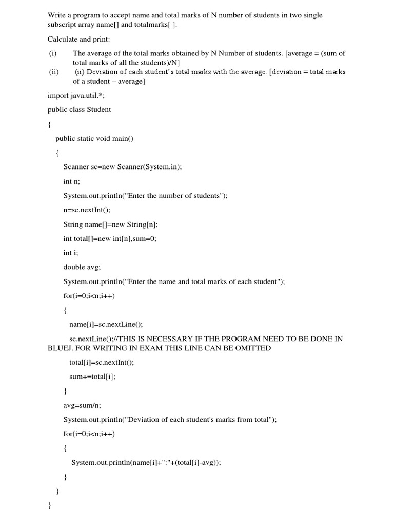 BOARD EXAM QUESTIONS ON Arrays | PDF | Array Data Structure | Computer ...