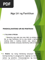 14 Na Halimbawa NG Tuluyan o Prosa | PDF