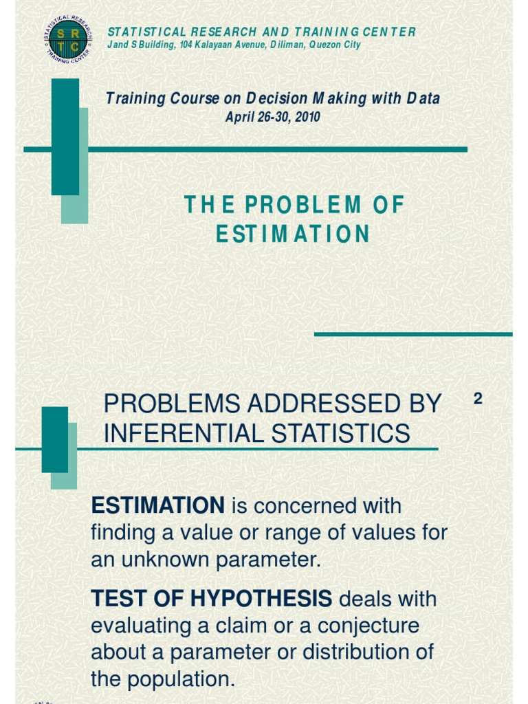 Estimating Population Parameters Understanding Bias Variance And