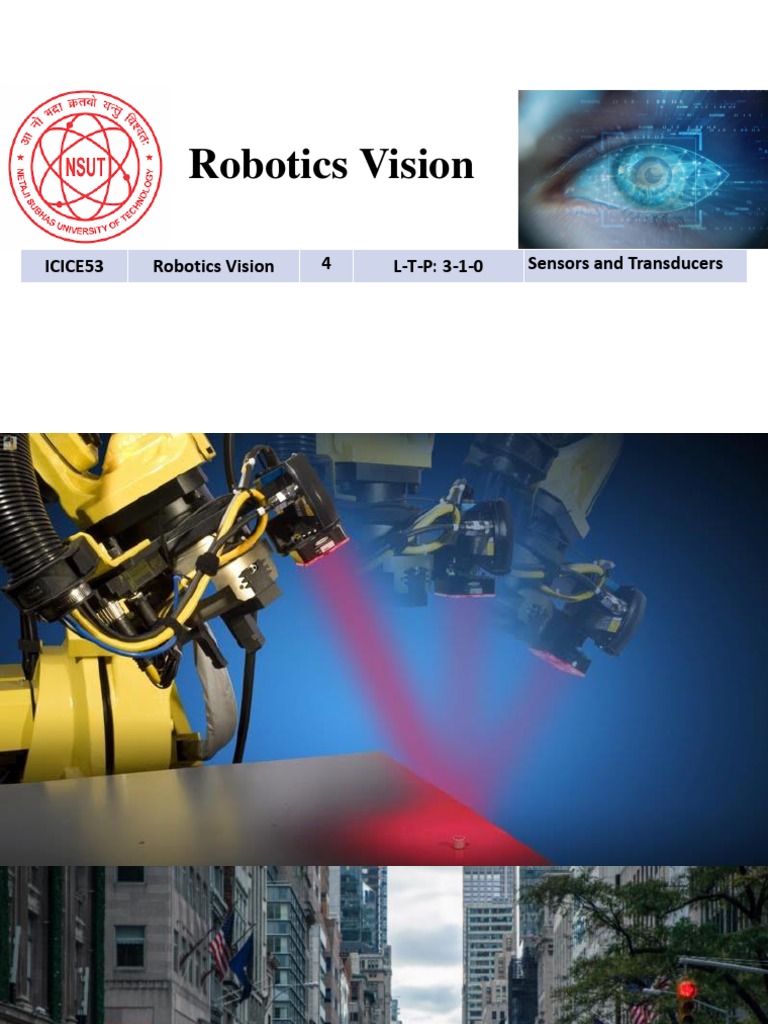 Robotics Vision Lecture1 | PDF | Computer Vision | Computational Neuroscience