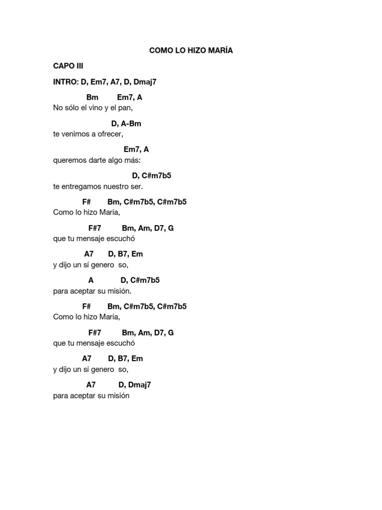 Como Lo Hizo María | PDF
