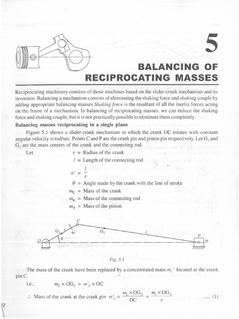 Balancing of Rotating Mass Dom | PDF