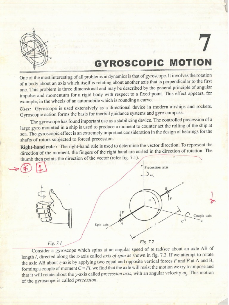 Gyroscopic Motion Dom | PDF