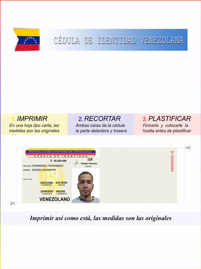 Cedula Jerien Fernandez | PDF
