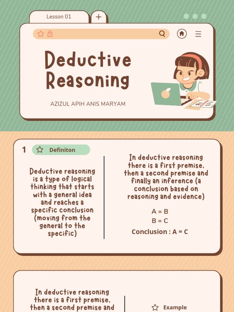 Deductive Reasoning | PDF | Deductive Reasoning | Logical Consequence Deductive Reasoning | PDF | Deductive Reasoning | Logical Consequence