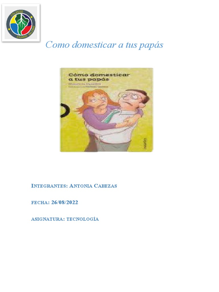 Como Domesticar A Tus Papas 1 | PDF