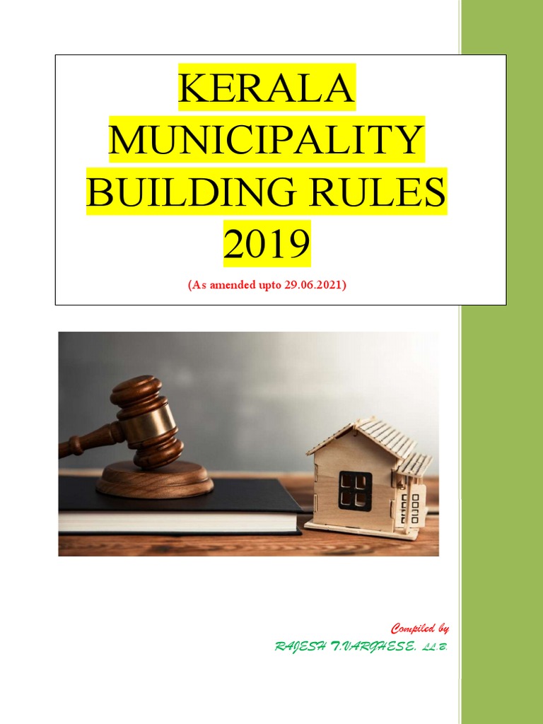 KMBR As Amended Upto 29.06.2021 | PDF