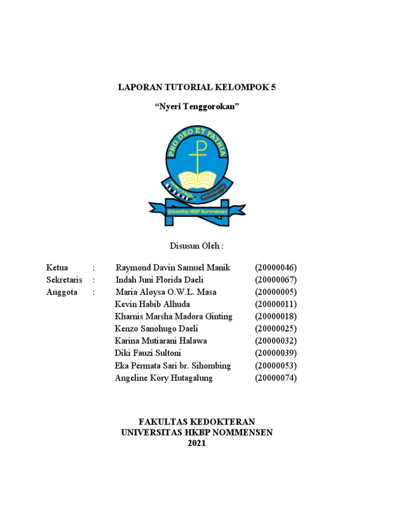 Laporan Tutor 1 Blok 7 | PDF