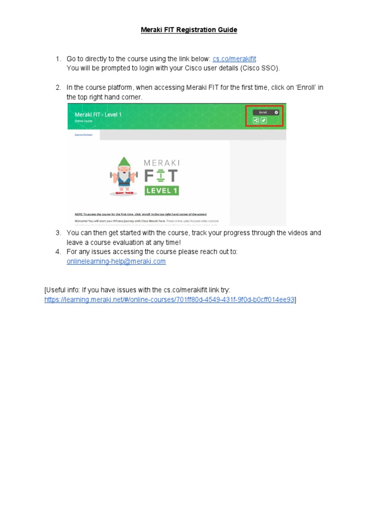 A Step-by-Step Guide to Registering for and Navigating the Meraki FIT ...