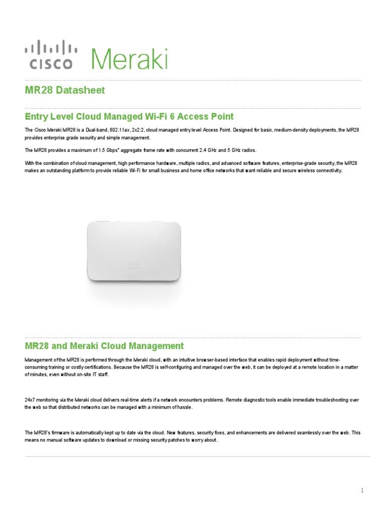 MR28 Datasheet | PDF | Mimo | Ieee 802.11