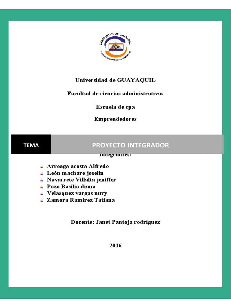 Proyecto Integrador Emp | PDF | Business | Comportamiento