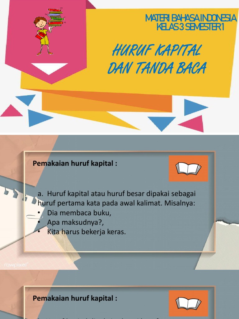 Huruf Kapital Dan Tanda Baca Kelas 3 | PDF