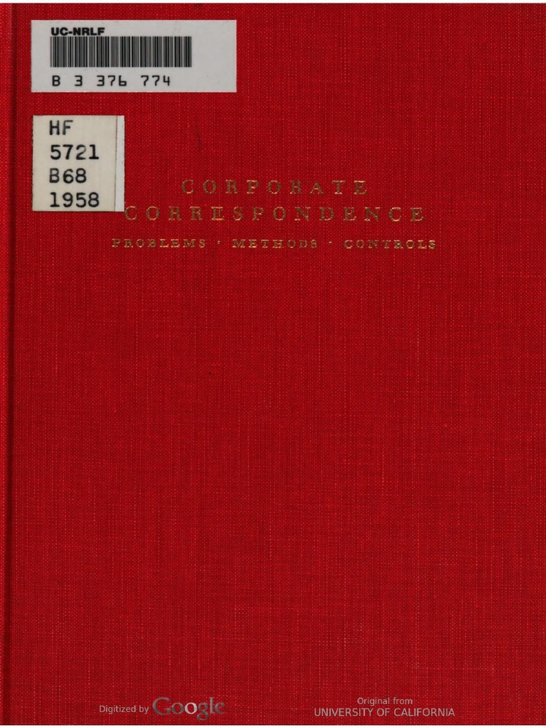 Carl F. Braun - Corporate Correspondence (1958, C. F. Braun) | PDF
