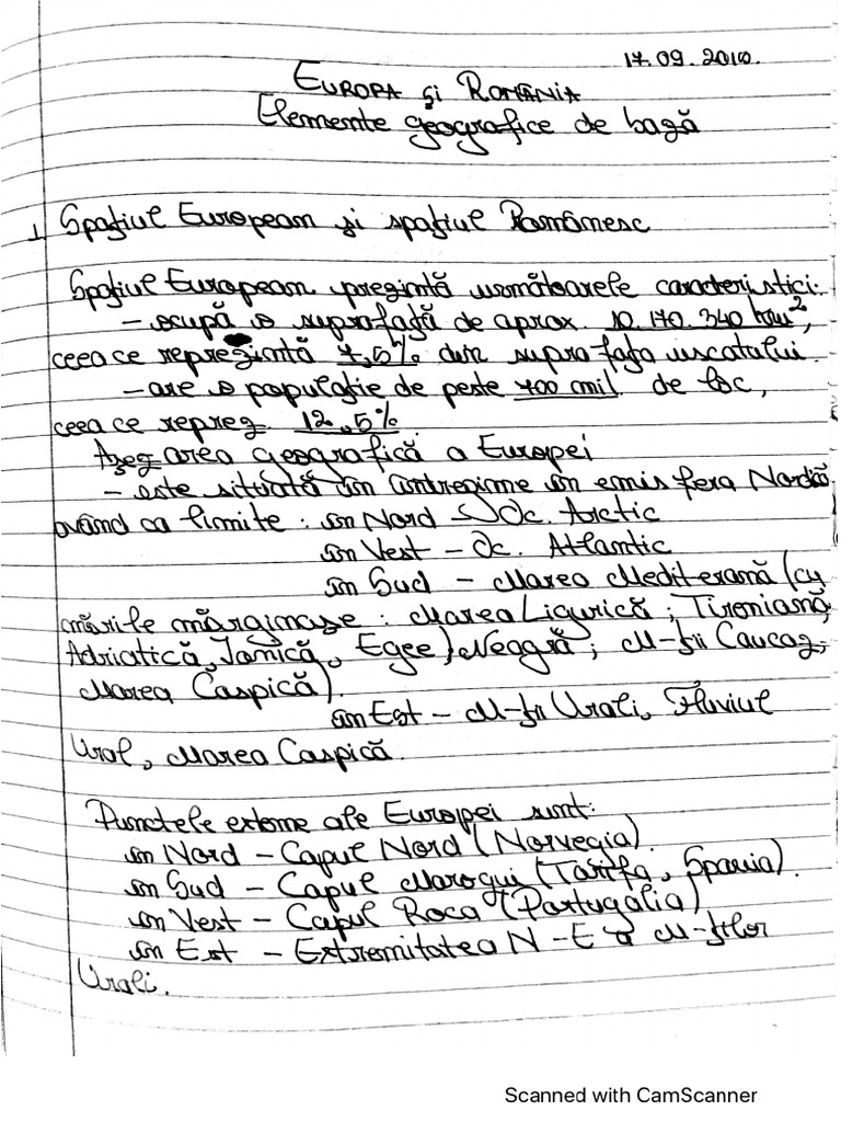 Spatiul romanesc si european | PDF