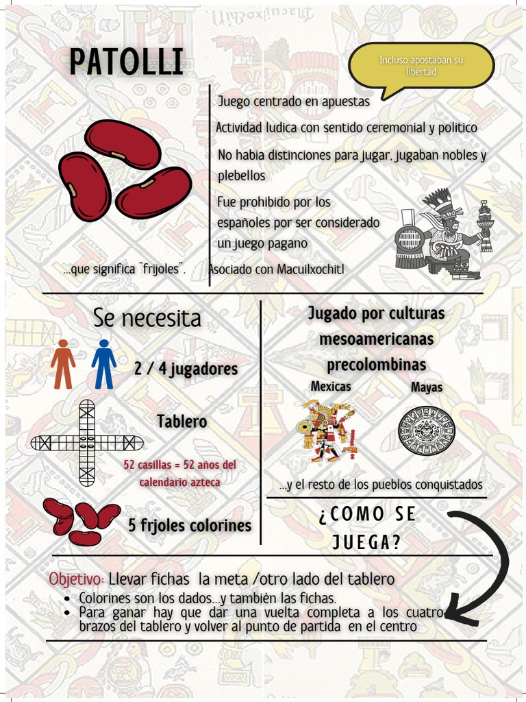 Patolli y Juego de Pelota (27.9 × 43.18 CM) | PDF
