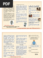 Uso Responsable Del Celular | PDF | Teléfonos móviles | Comunicación