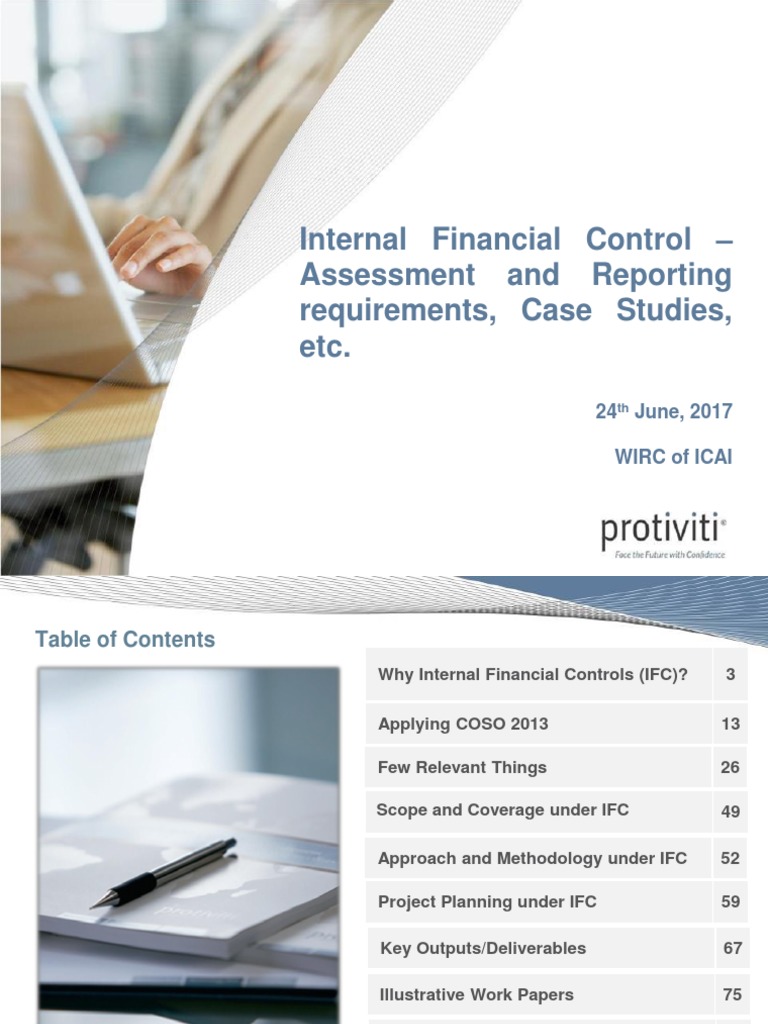 Internal Financial Controls WIRC 24062017 | PDF | Internal Control ...