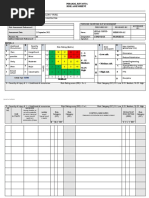 Hazard Assessment HIRAC Form Sample | PDF | Risk | Hazards