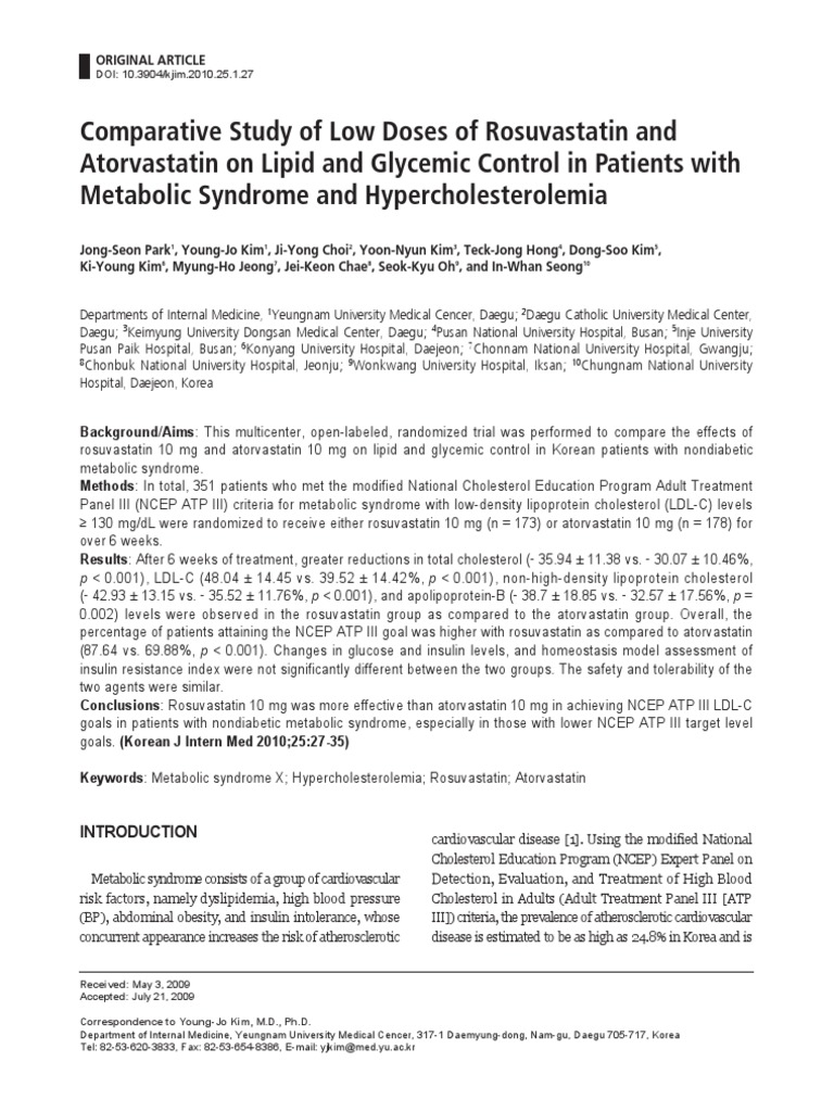 2501027 | PDF | Low Density Lipoprotein | High Density Lipoprotein