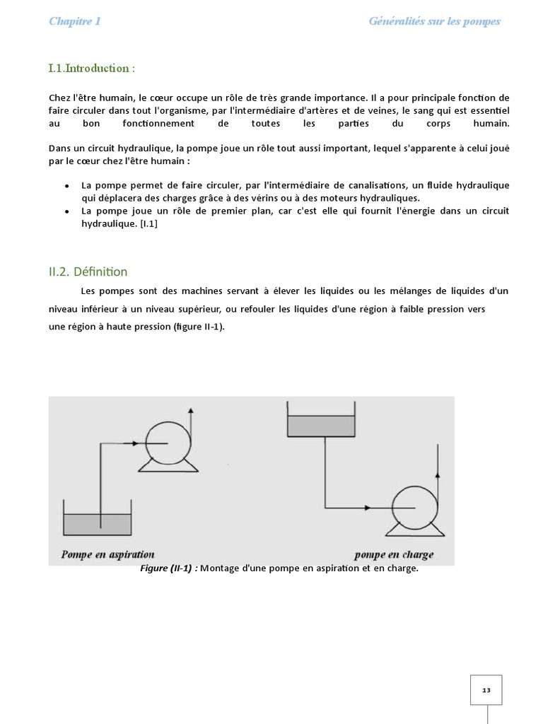 Chapitre 1 | Download Free PDF | Pompe | Piston