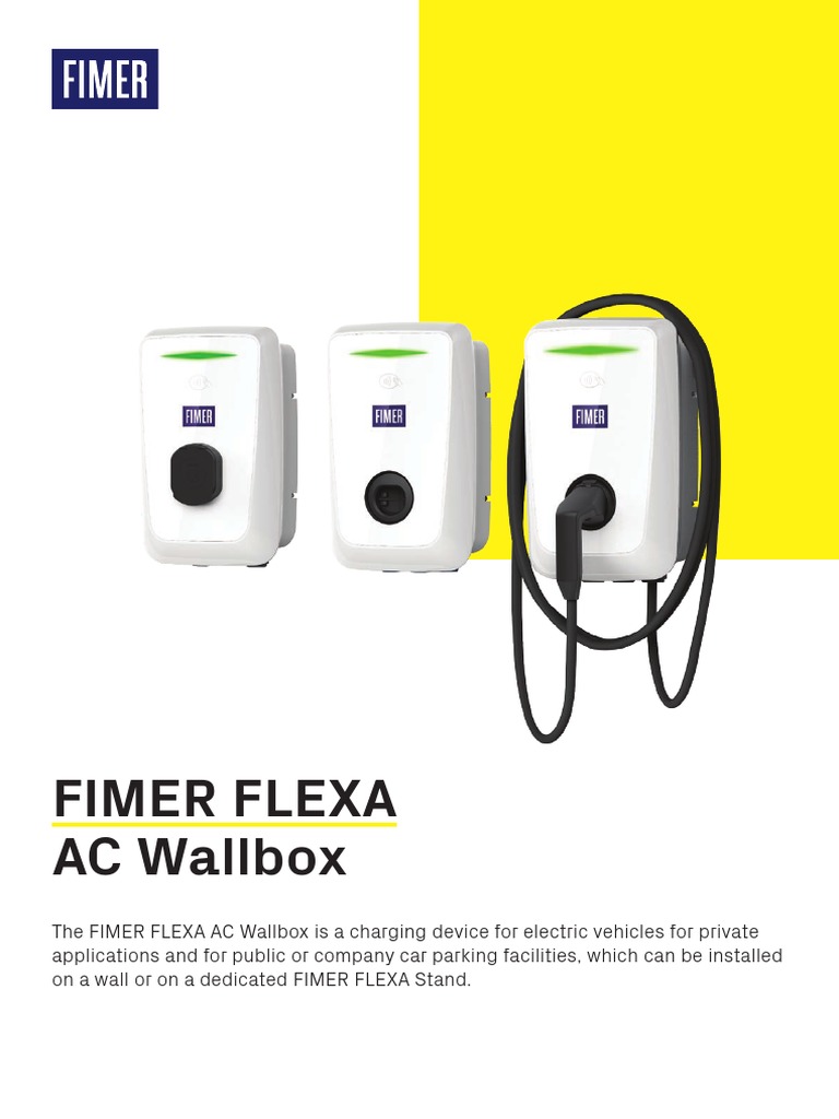 AC-Wallbox-FIMERFLEXA - 910.200.315GB REV01 | PDF | Mains Electricity | Ac Power Plugs And Sockets