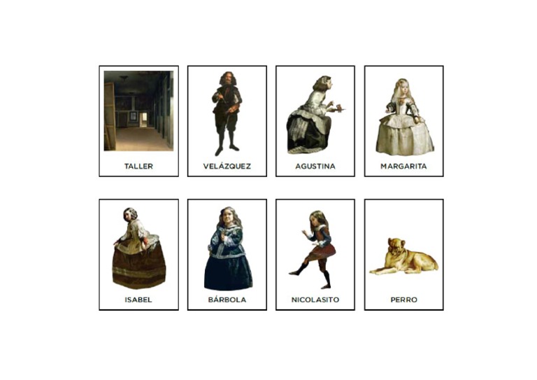 Los Personajes de Las Meninas | PDF