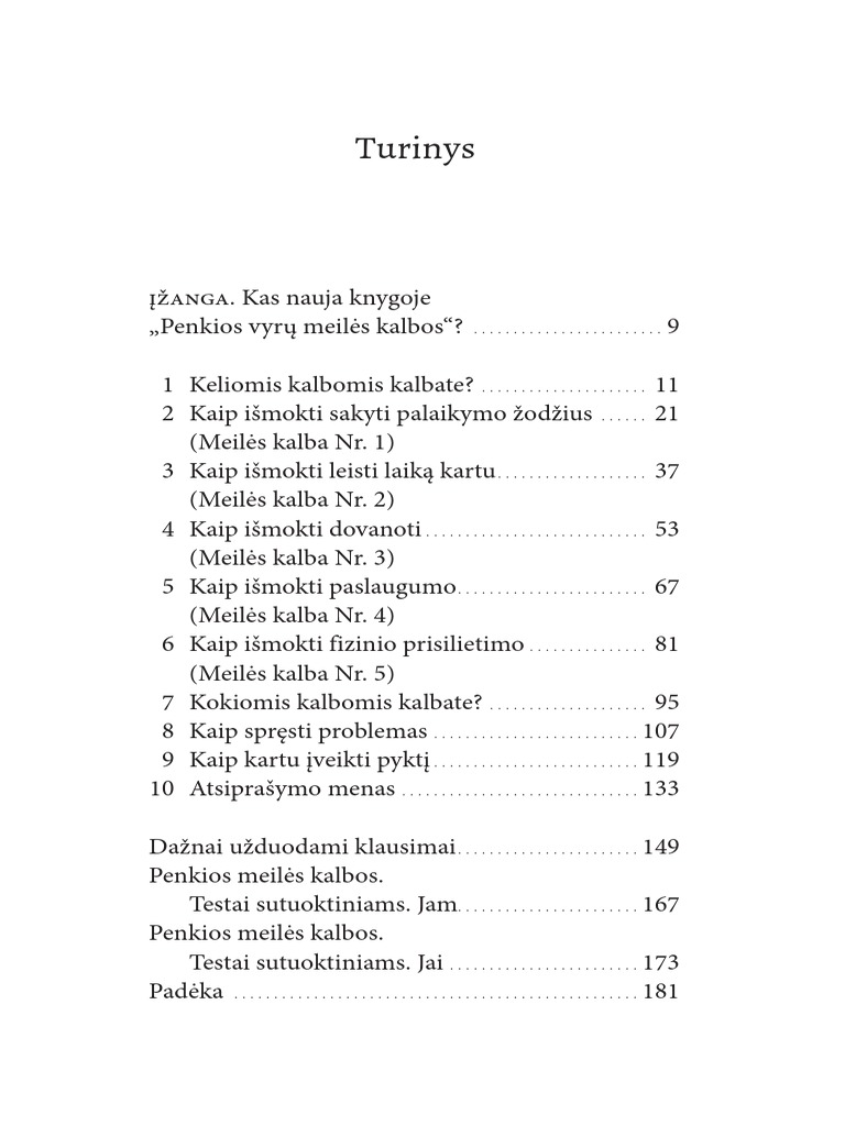 01ffc5d3 PENKIOS VYRU MEILES KALBOS Istrauka | PDF