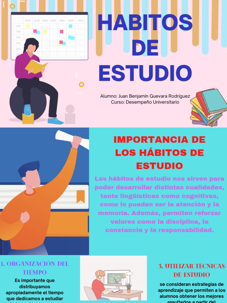 Habitos de Estudio | PDF | Aprendizaje | Atención