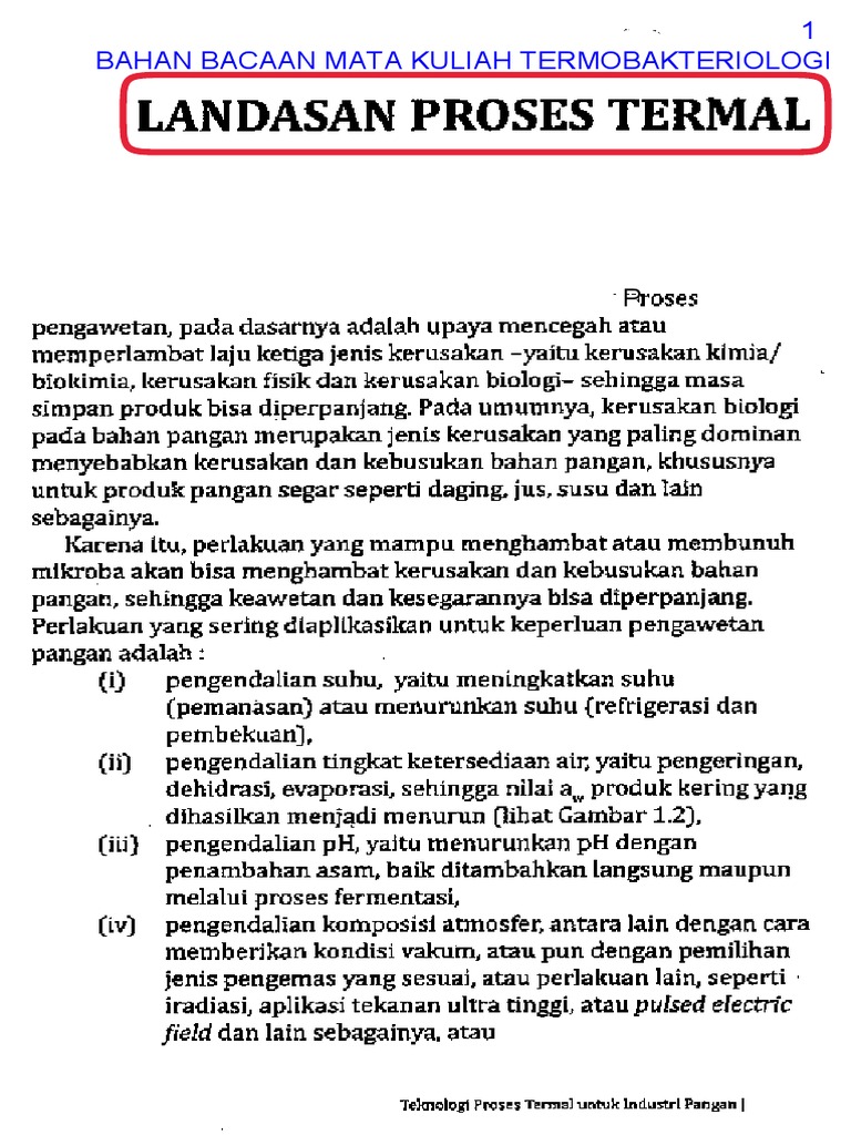 02-Landasan Proses Termal | PDF