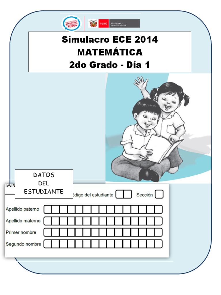 Simulacro Matematica Ece | PDF
