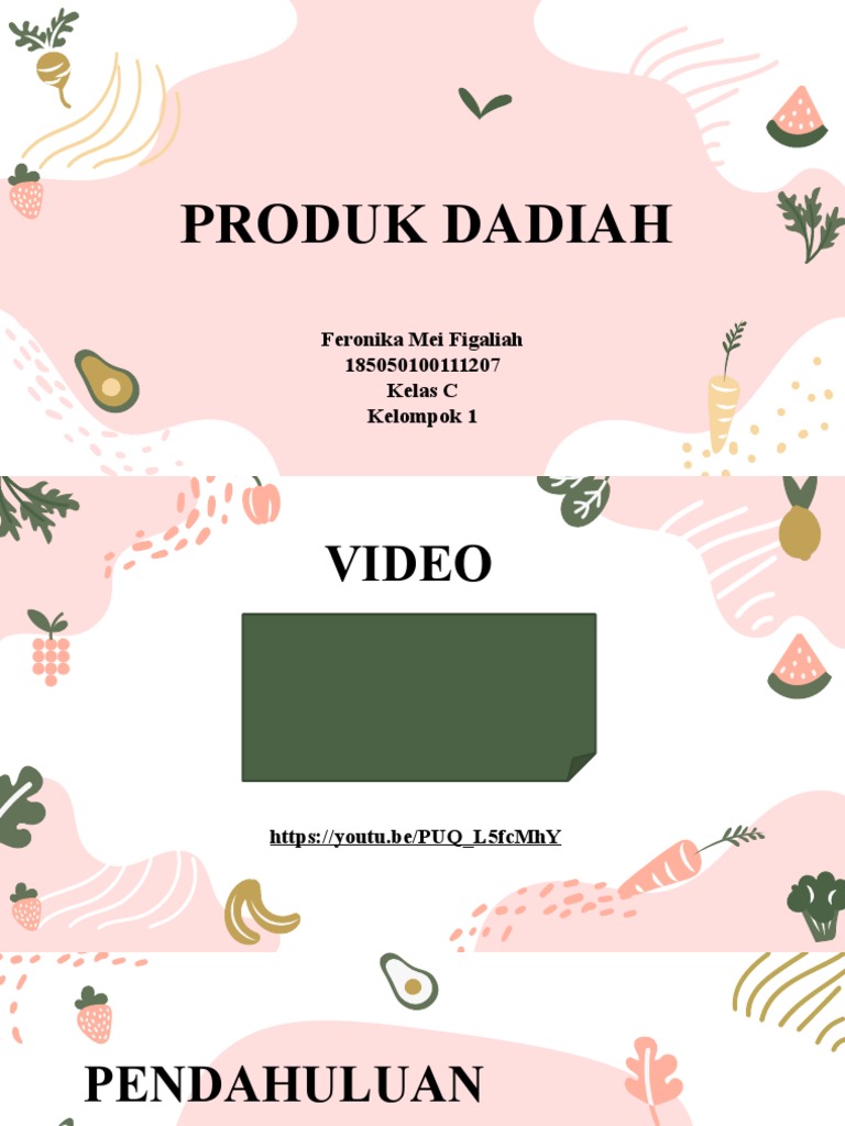 13 - Feronika Mei Figaliah - C - Laporan IPS 2021 - Produk Dadih | PDF