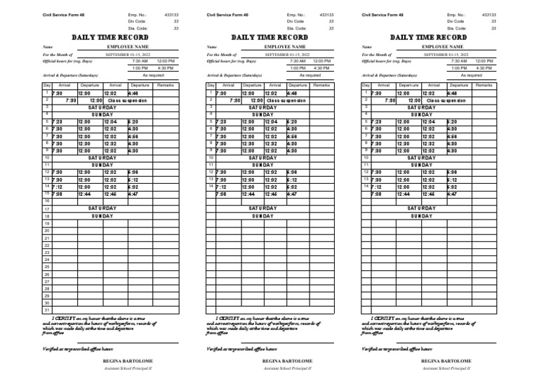 Daily Learning Log Template Sample | PDF