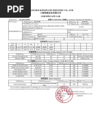 SS 316L MTC | PDF | Industrial Processes | Metals