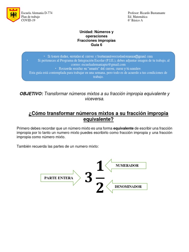 Guia 6 Matematicas | PDF | Matemáticas | Álgebra abstracta