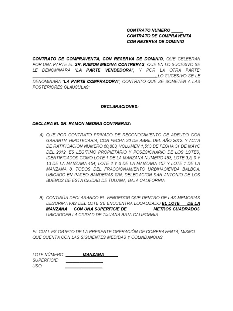 Contrato Machote | PDF | Ley común | Justicia