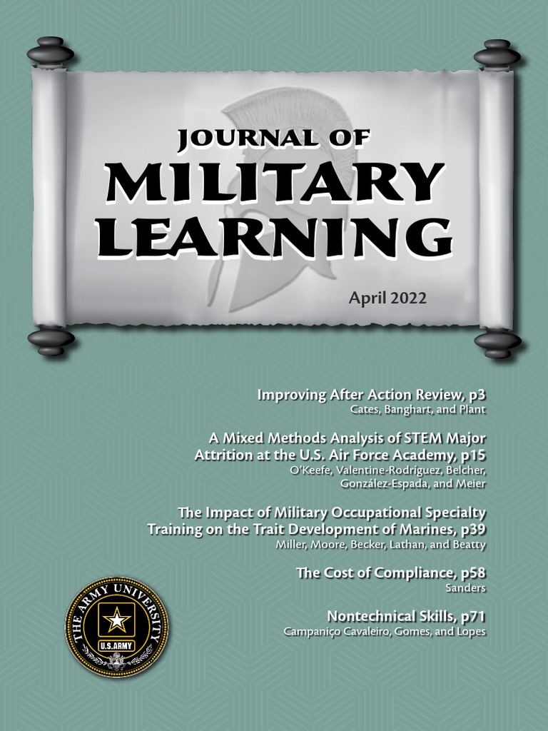 JML-Apr22-Book (2) Military Learning | PDF | Machine Learning | Science ...