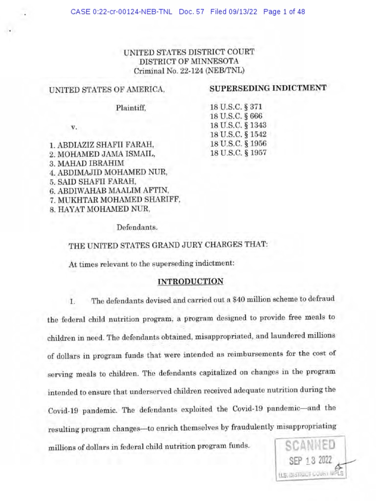 Ibrahim, Mahad Indictment | PDF
