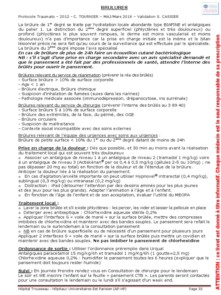 Brulures | PDF | Brûlure | Médecine clinique
