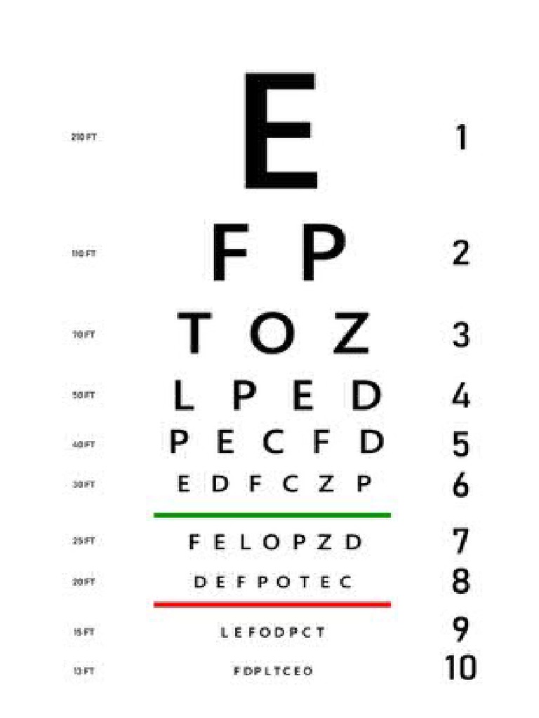 Examen de Vista | PDF