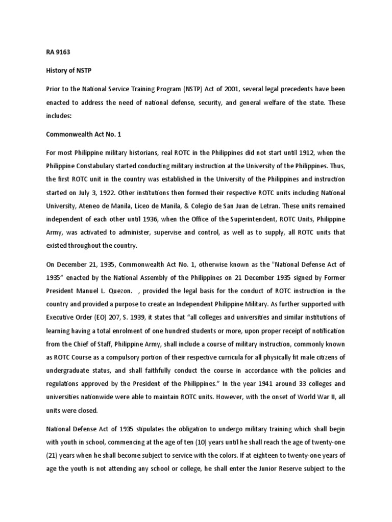 Ra 9163 | PDF | Government | Philippines