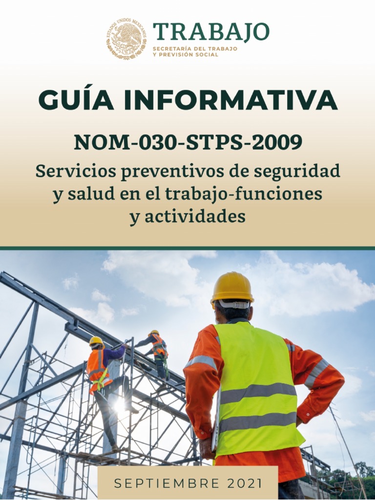 GUIA INFORMATIVA NOM-030 VF | PDF | Riesgo | Organización Internacional ...