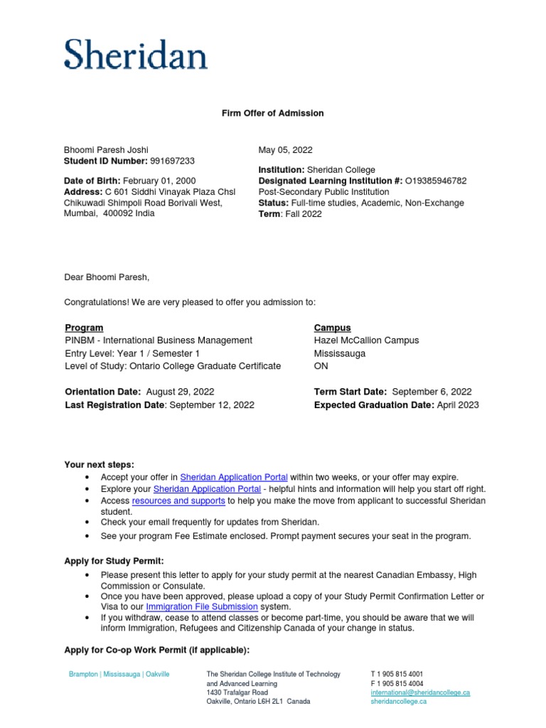 Sheridan Offer Letter | PDF | Payments | Wire Transfer