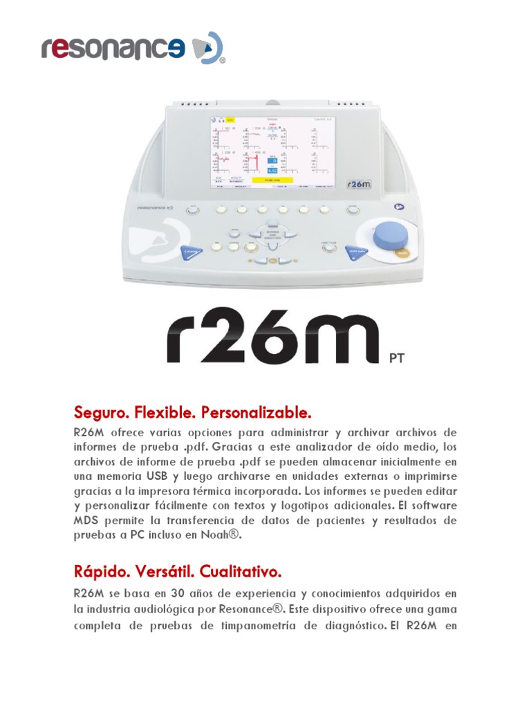 Resonance R26M | PDF | Decibel | Memoria USB